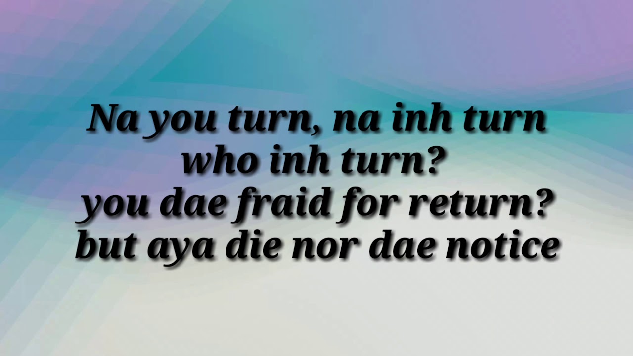 Krack twist & Samza_Die_Nor_Dae_Notice_Lyrics_Video - YouTube