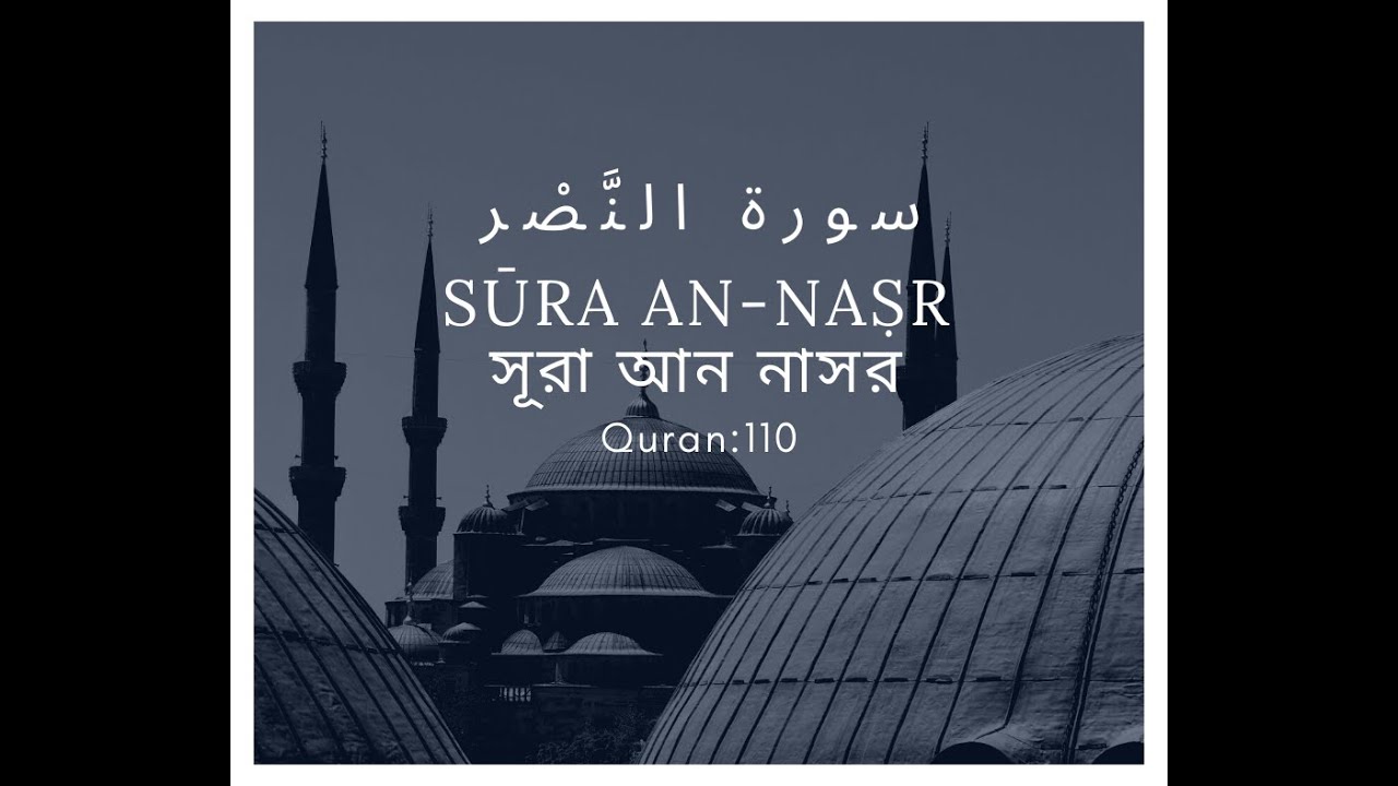 Surah Al Nsar||Meaning||Surah Al Nasr translation - YouTube