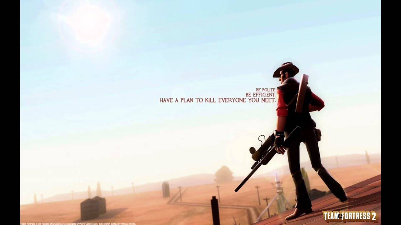 TF2 Sniper Voice Over and Taunts - YouTube