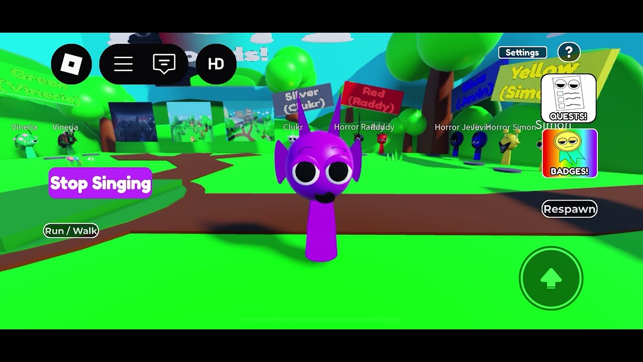 Playing spunki rp - YouTube