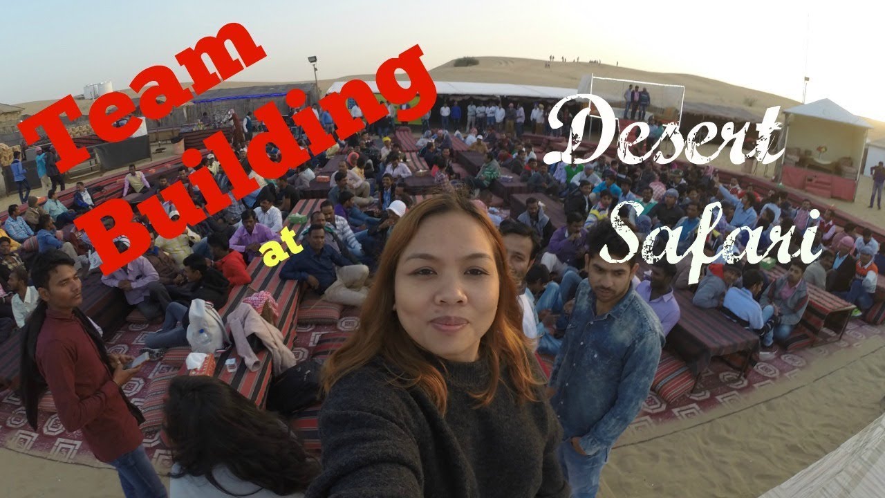 TEAM BUILDING AT DESERT SAFARI - YouTube