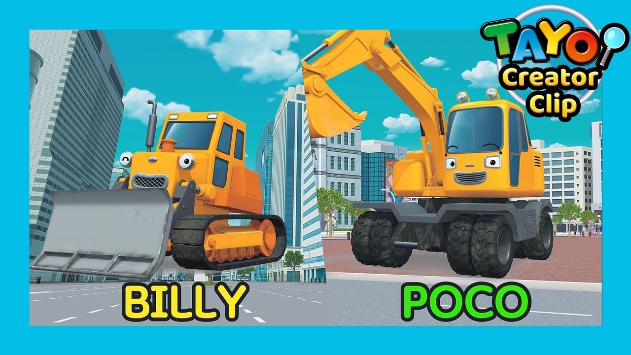 Tayo Episode Clip l Poco the Excavator and Sprouty l Tayo the Little ...