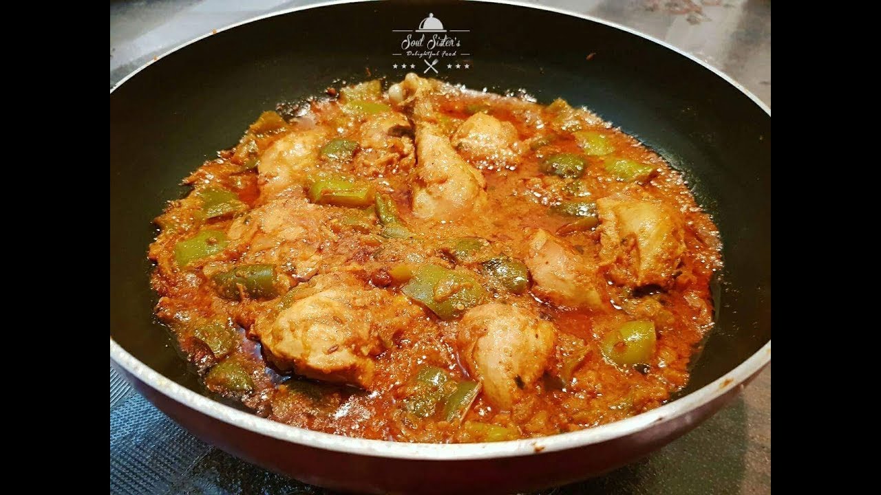 Capsicum with Chicken | Shimla Mirch Murgh ke saath | Easy and Simple ...