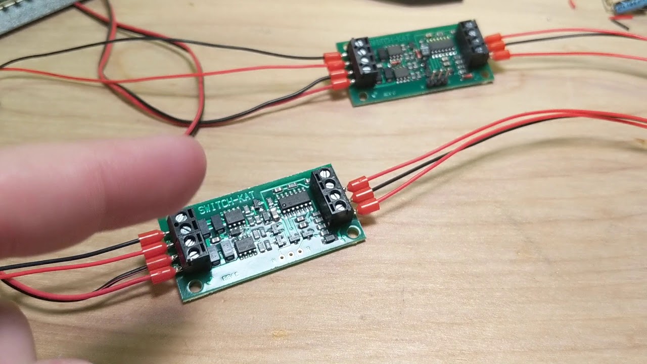 Button Panel for NCE SwitchKat Local Control - YouTube