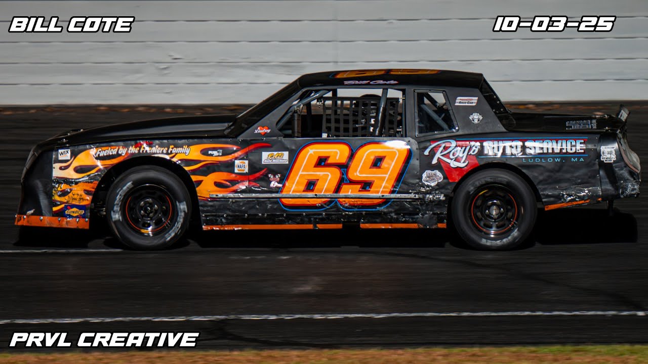 Bill Cote | #69 Street Stock (STAFFORD // 10-03-25) - YouTube