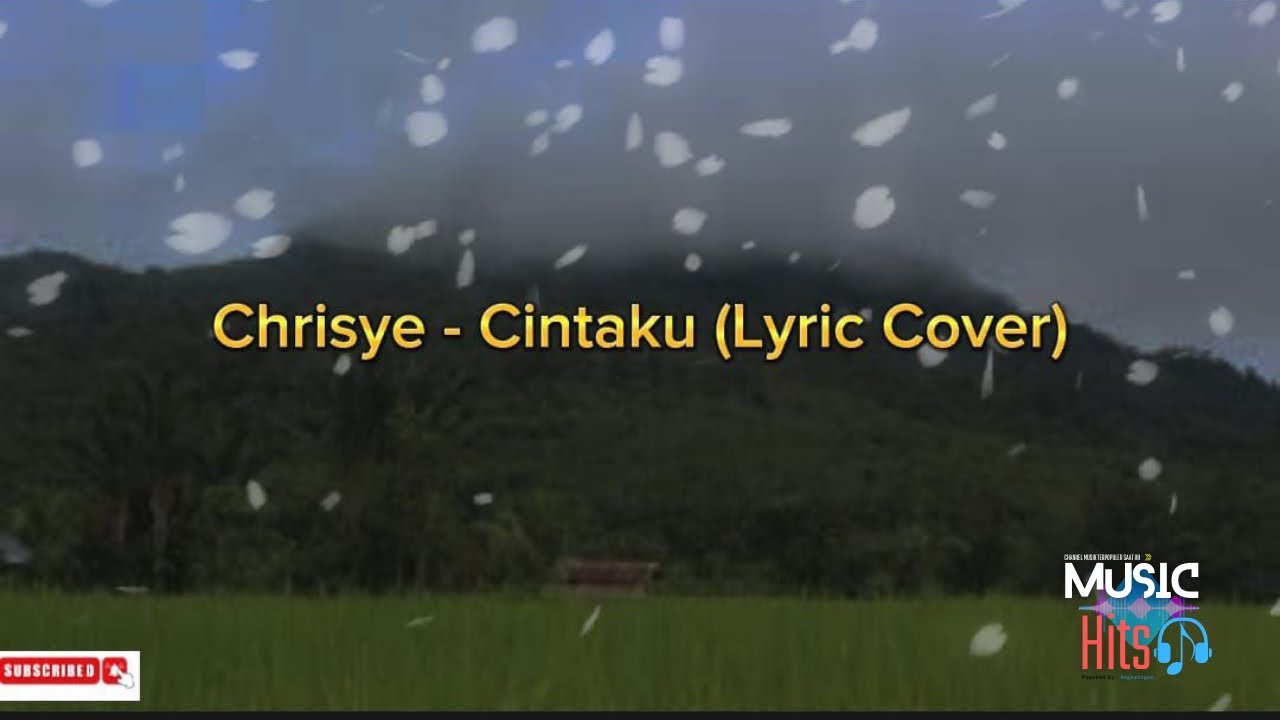 Cintaku - Chrisye (lyric cover) // with Eclat - YouTube
