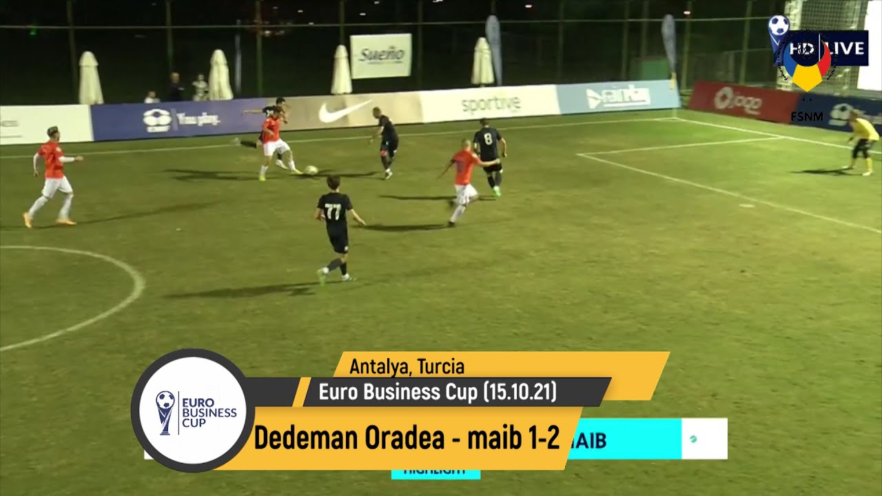(Rezumat) Dedeman Oradea - maib 1-2, Euro Business Cup (14.10.21 ...