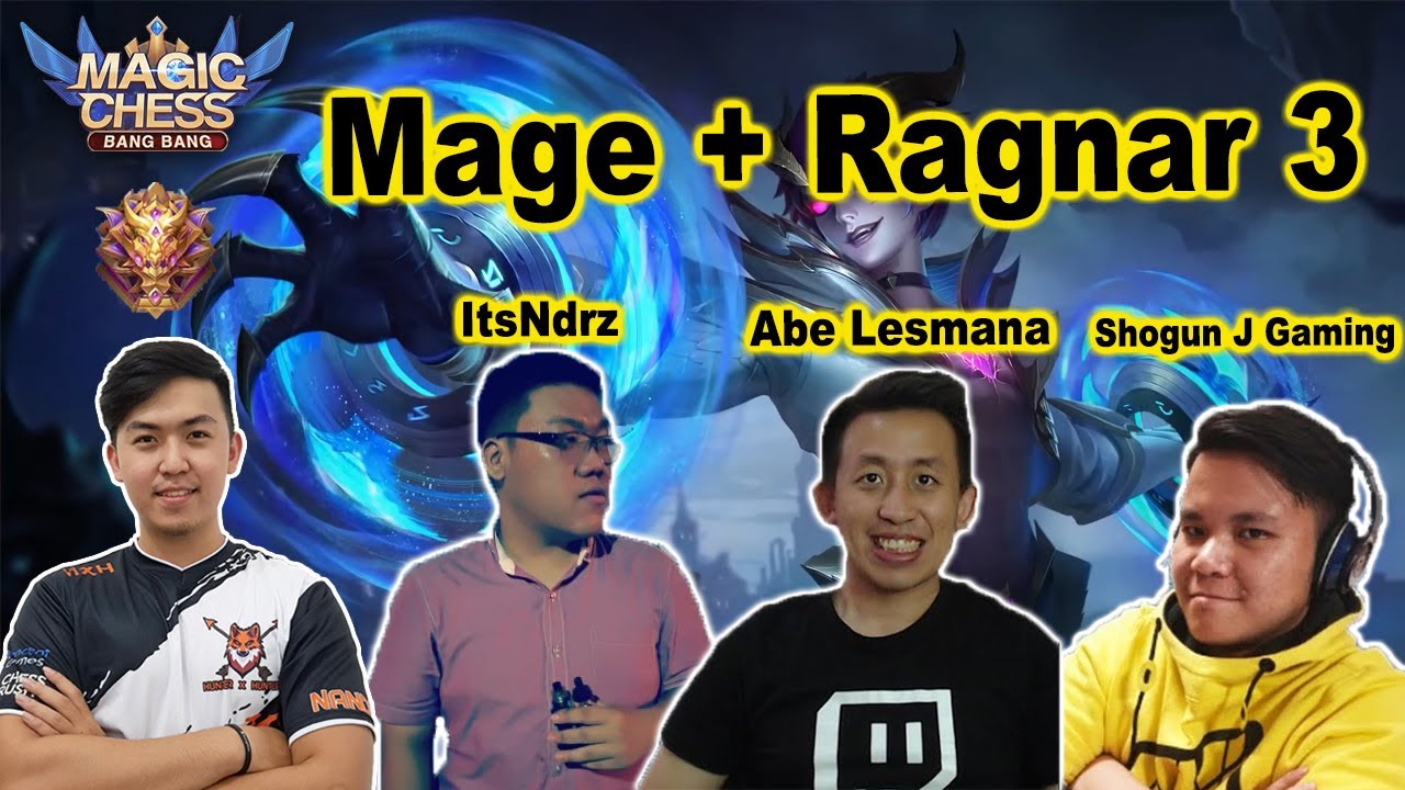 Magic Chess Mage + Commander Ragnar 3 Ft. Abe Cascade, ShogunJGaming ...