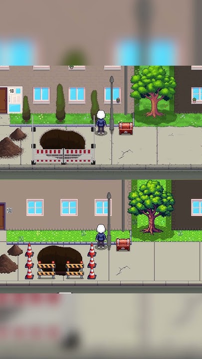 I have redrawn the graphics of my game #devlog #pixelart #pixeldesign #indiegame #gamedev - YouTube