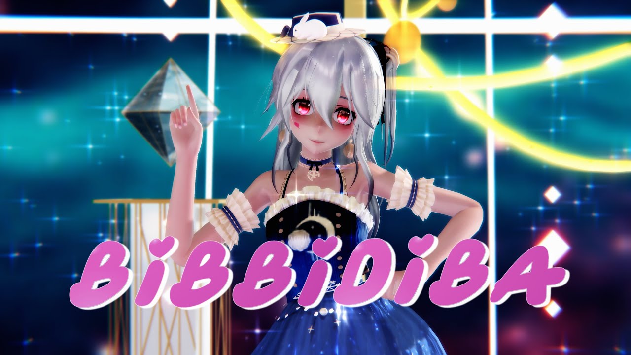 ≡MMD≡ Yowane Haku - Bibideba / ビビデバ [4KUHD60FPS][Eng sub] - YouTube