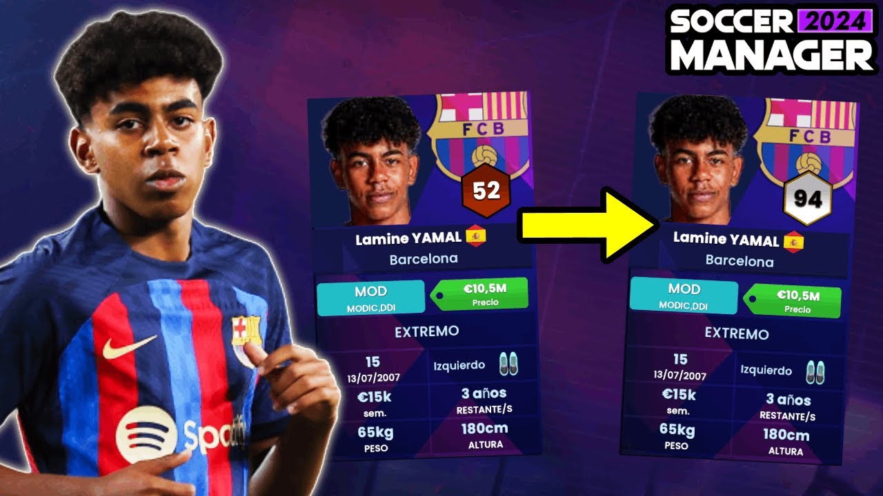 PLAYERS MAKE A LOT OF PROGRESS IN SOCCER MANAGER 2024 (SM24) - YouTube