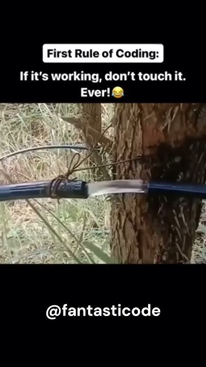 first rule of coding #programmingmemes #funny #memes @Short #shorts #viral - YouTube