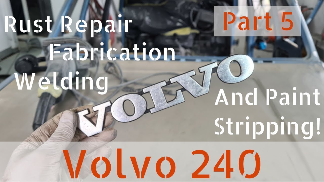 Volvo 240 Project - Day 5 - Repairing the Rust, Making Some Repairs and ...