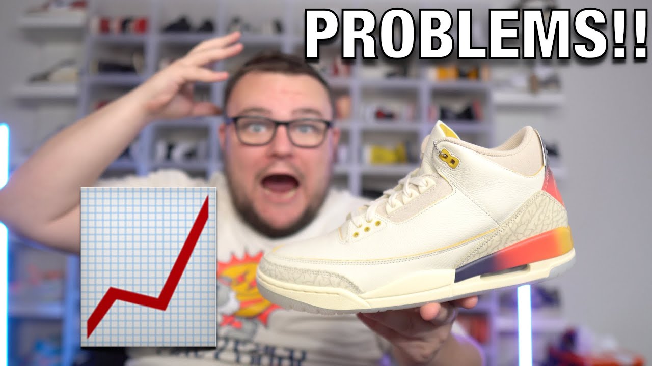 THESE ARE A PROBLEM!! Air Jordan 3 J Balvin - YouTube