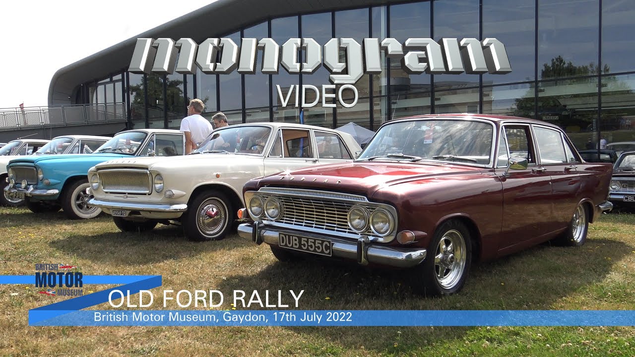 Old Ford Rally @ British Motor Museum, Gaydon 17th July 2022 - YouTube