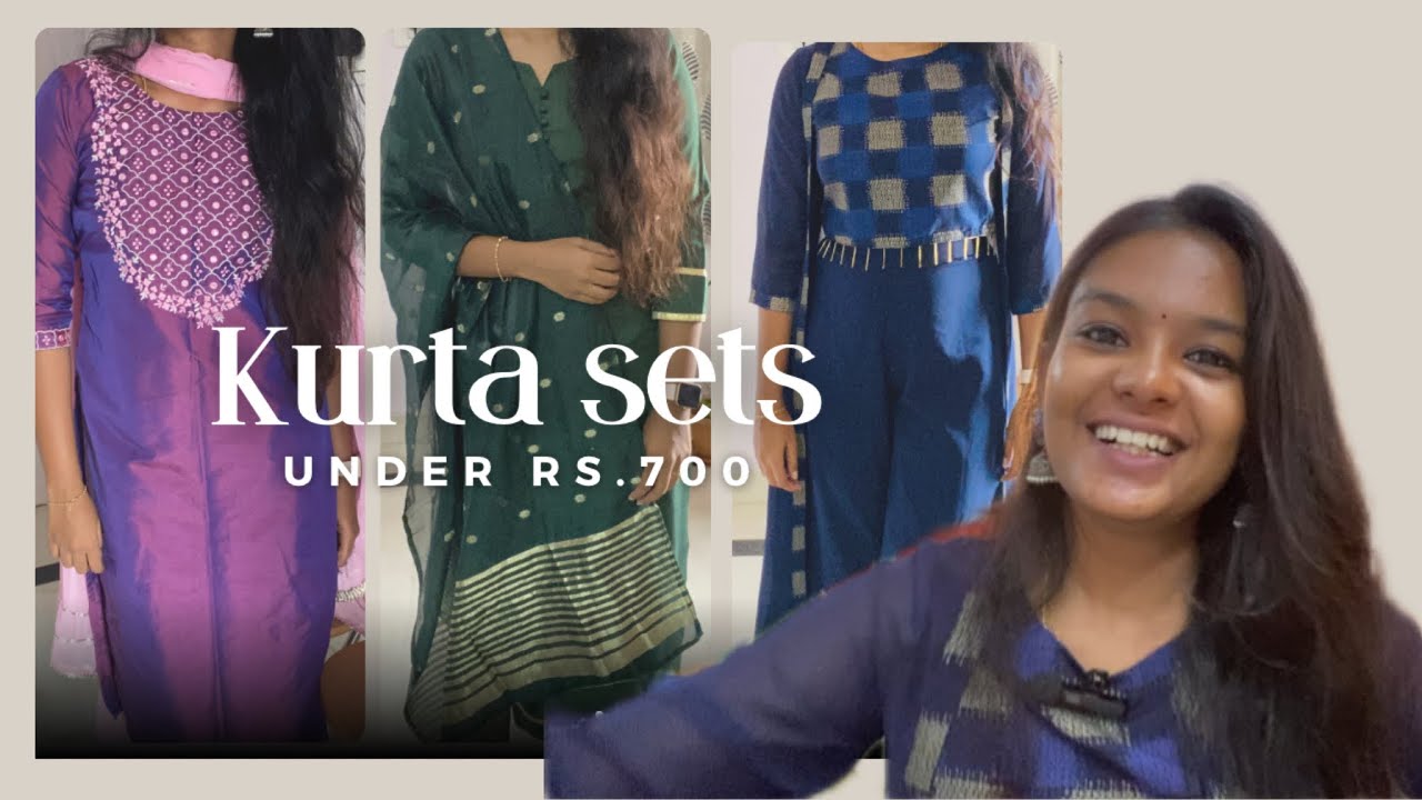 Amazon kurta sets under RS.700 #amazon #kurtaset #affordablefashion ...