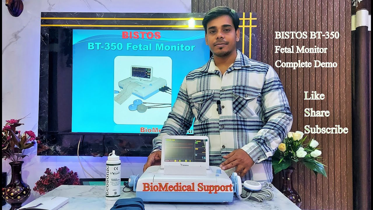 Fetal Monitor CTG Monitor Full Demo - YouTube