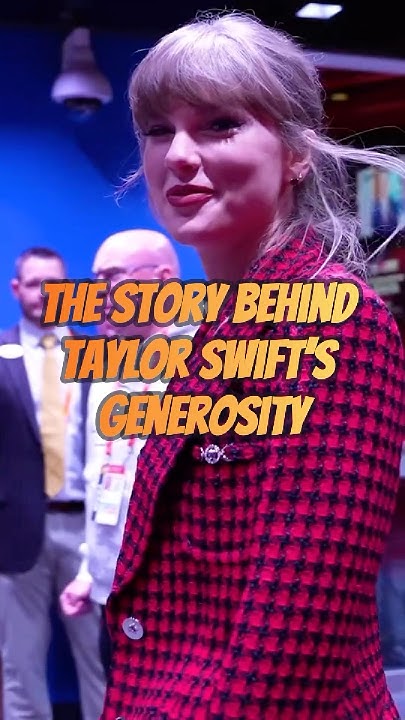 The story behind Taylor Swift’s generosity #taylors #taylorswift # ...