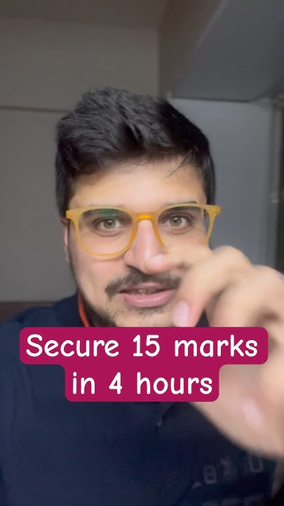Secure 15 marks in 1 session 🔥 - YouTube
