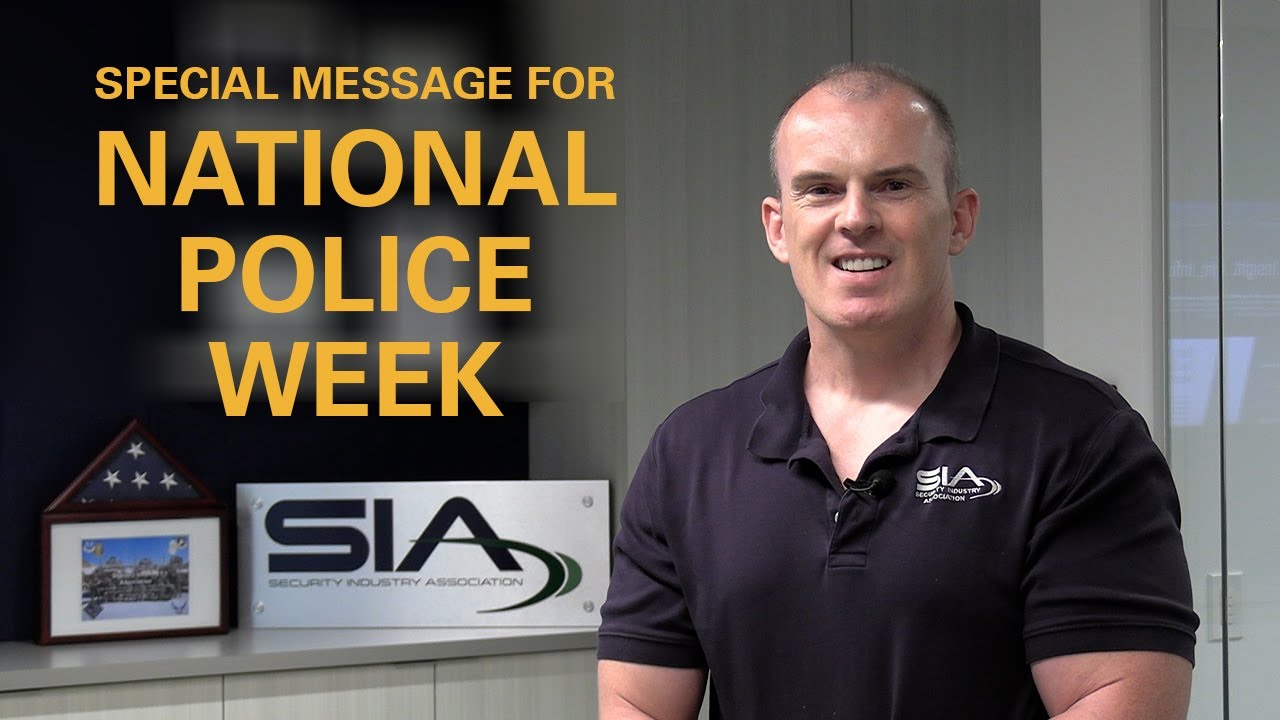 SIA celebrates National Police Week 2025 with a special message - YouTube