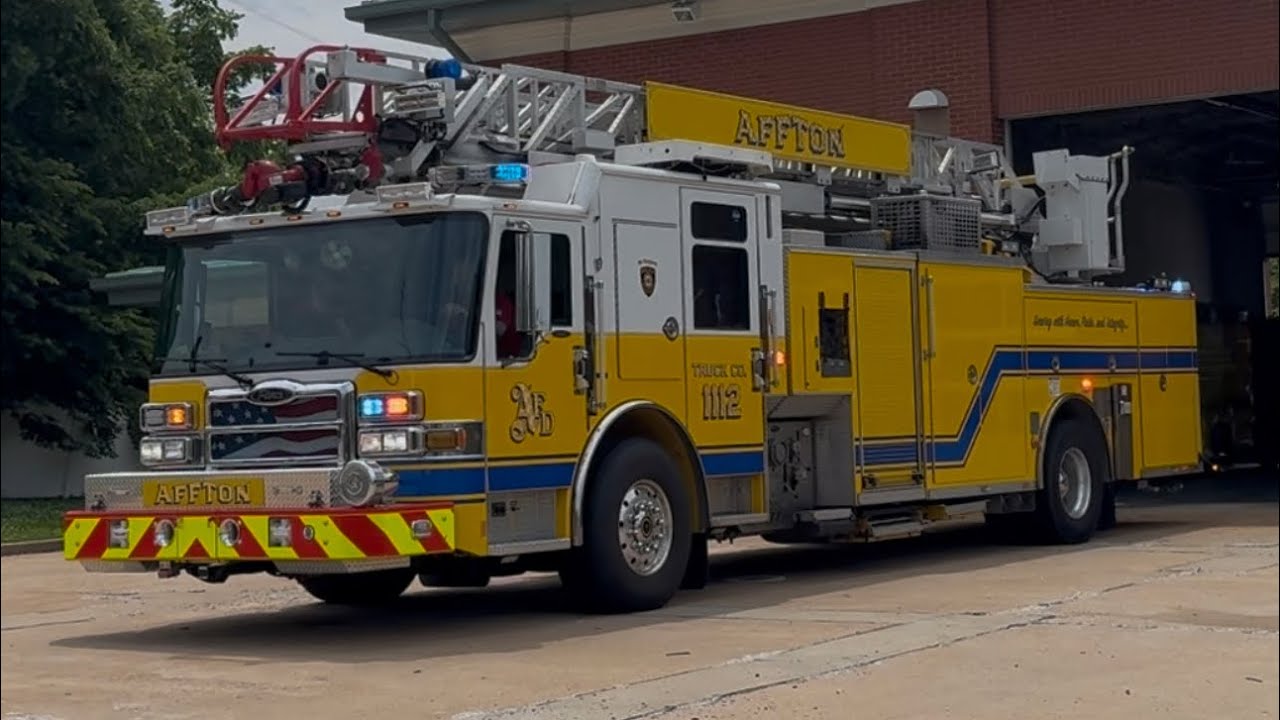Affton Fire Protection District 1112 Responding - YouTube