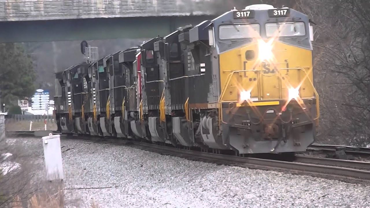 NORFOLK SOUTHERN NORTHBOUND POWER MOVE #NS 994 NINE ENGINES AUSTELL,GA.3-26-2014 - YouTube