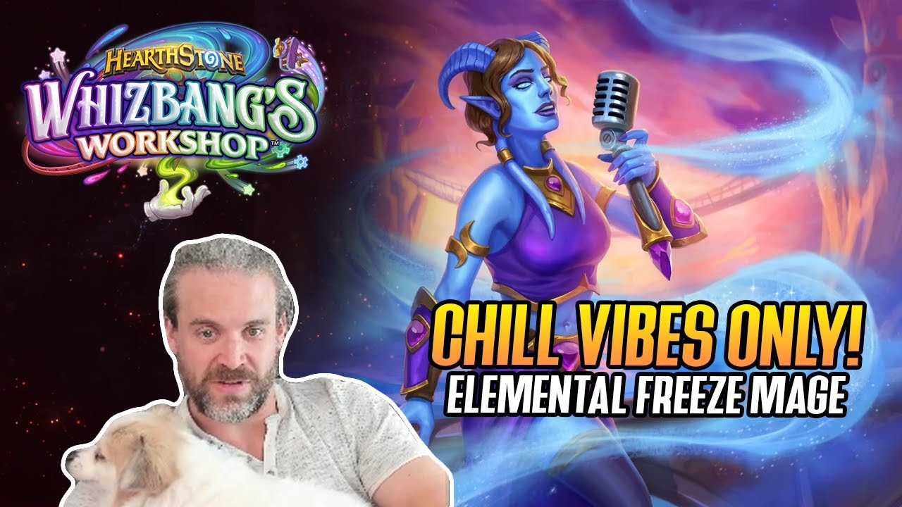 (Hearthstone) Chill Vibes ONLY! Elemental Freeze Mage - YouTube