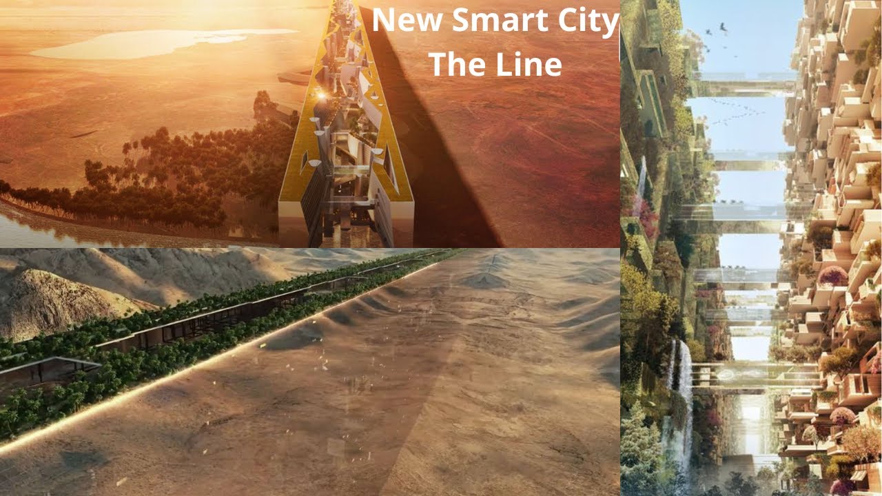 The Line in Saudi Arabia New Video reveals mirrored skyscraper The Line ...