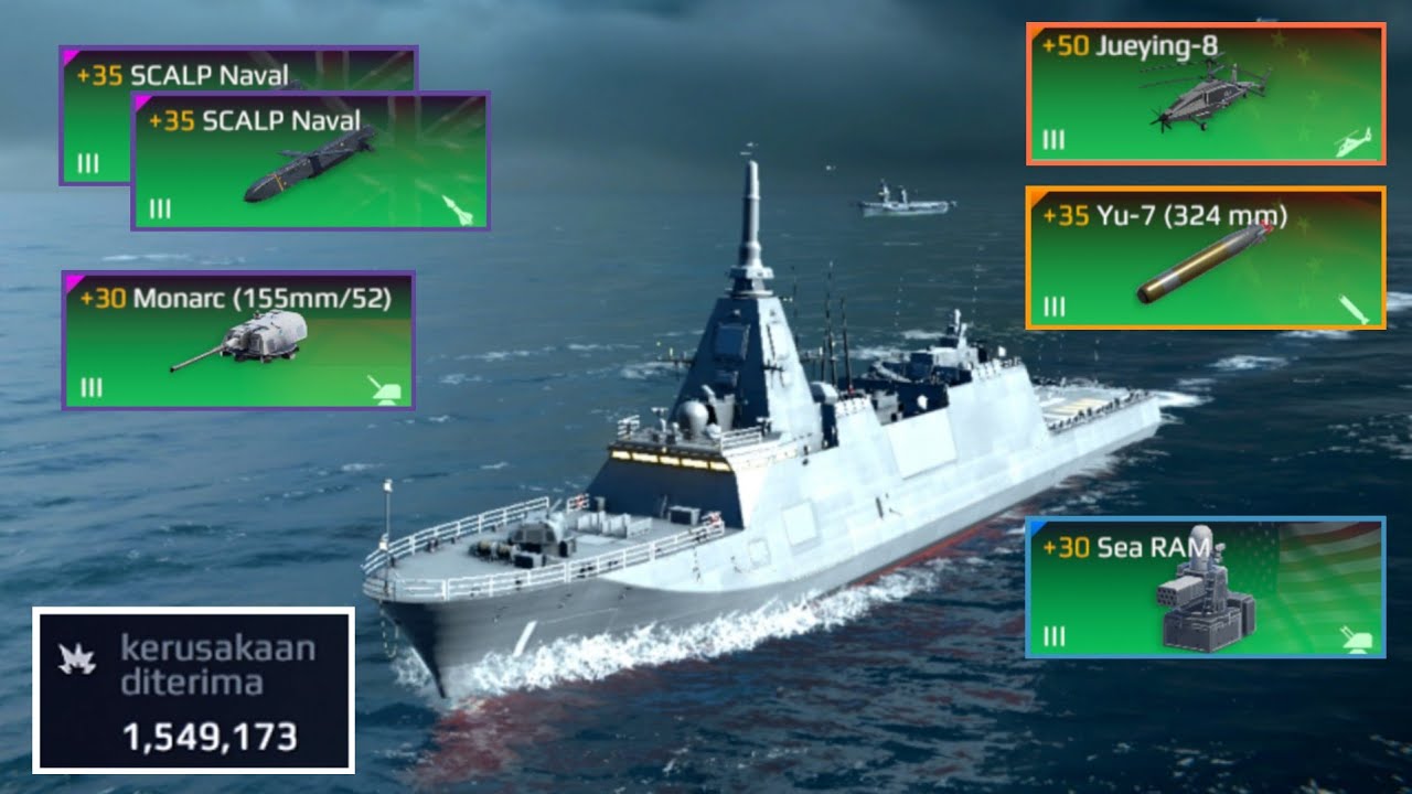 JS Mogami Build Paling Rekomemdasi Buat Kapal Ini Tembus 1,5 Juta ...