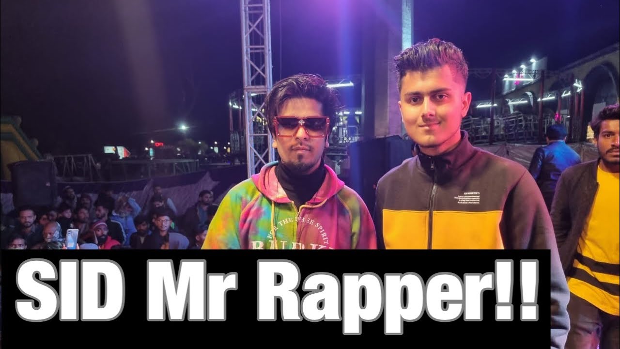 Sid Mr Rapper concert on new year night!! | Sid mr rapper performing ...