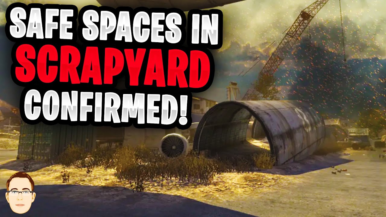 New Safe Spaces Added to Modern Warfare New Scrapyard Map! - YouTube