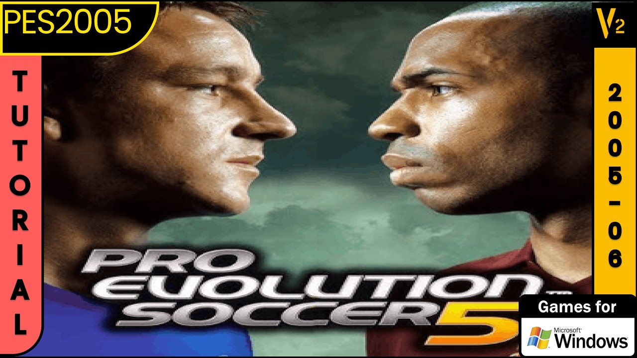 PES 5 - Gudpley Patch Original Season 2005-06 (PC) V2 | TUTORIAL - YouTube