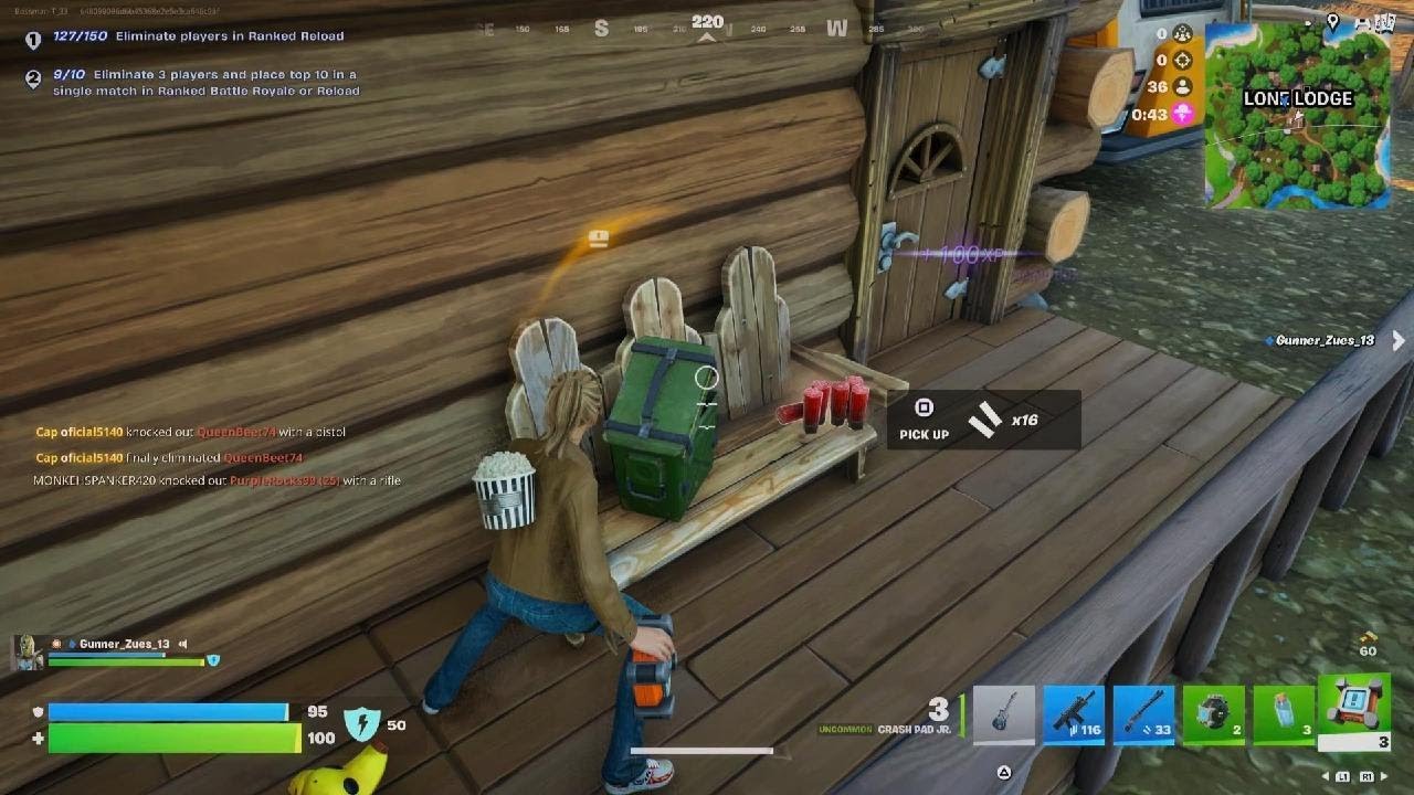 Winning in Fortnite reload - YouTube