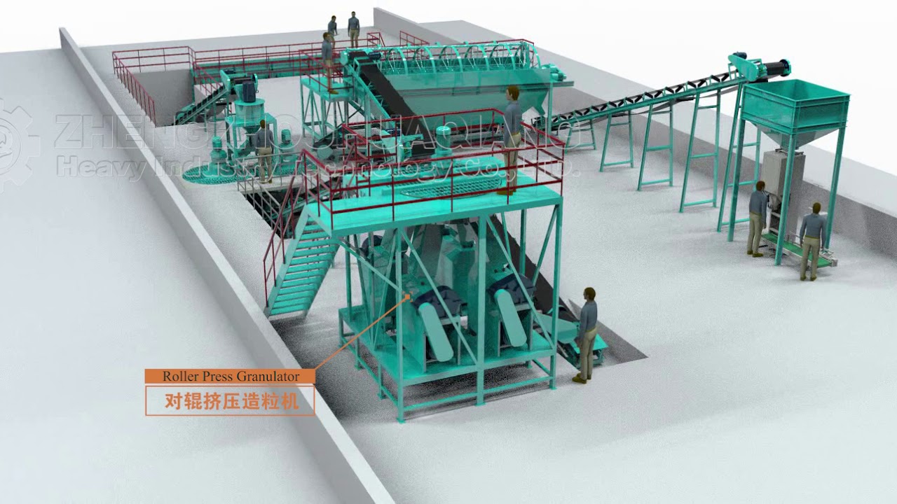 8 t extrusion granulation production lines - YouTube