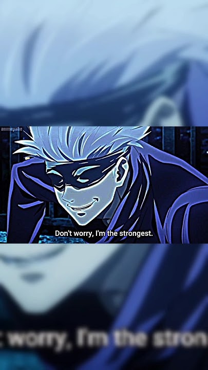 ~ Gojo I am the strongest Editx ☠️ | Gojo atitude edit | Anime edits ...