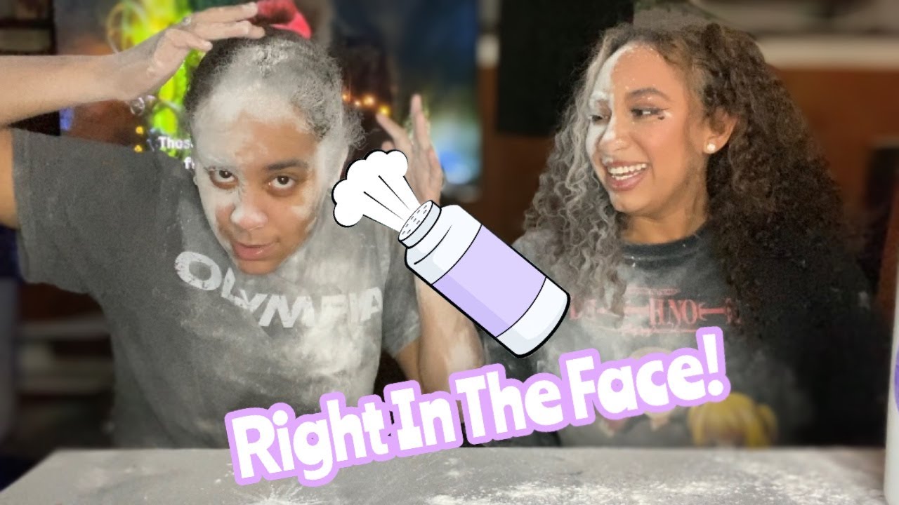 SLAPPED In the FACE for 12min.. | Baby Powder Challenge - YouTube