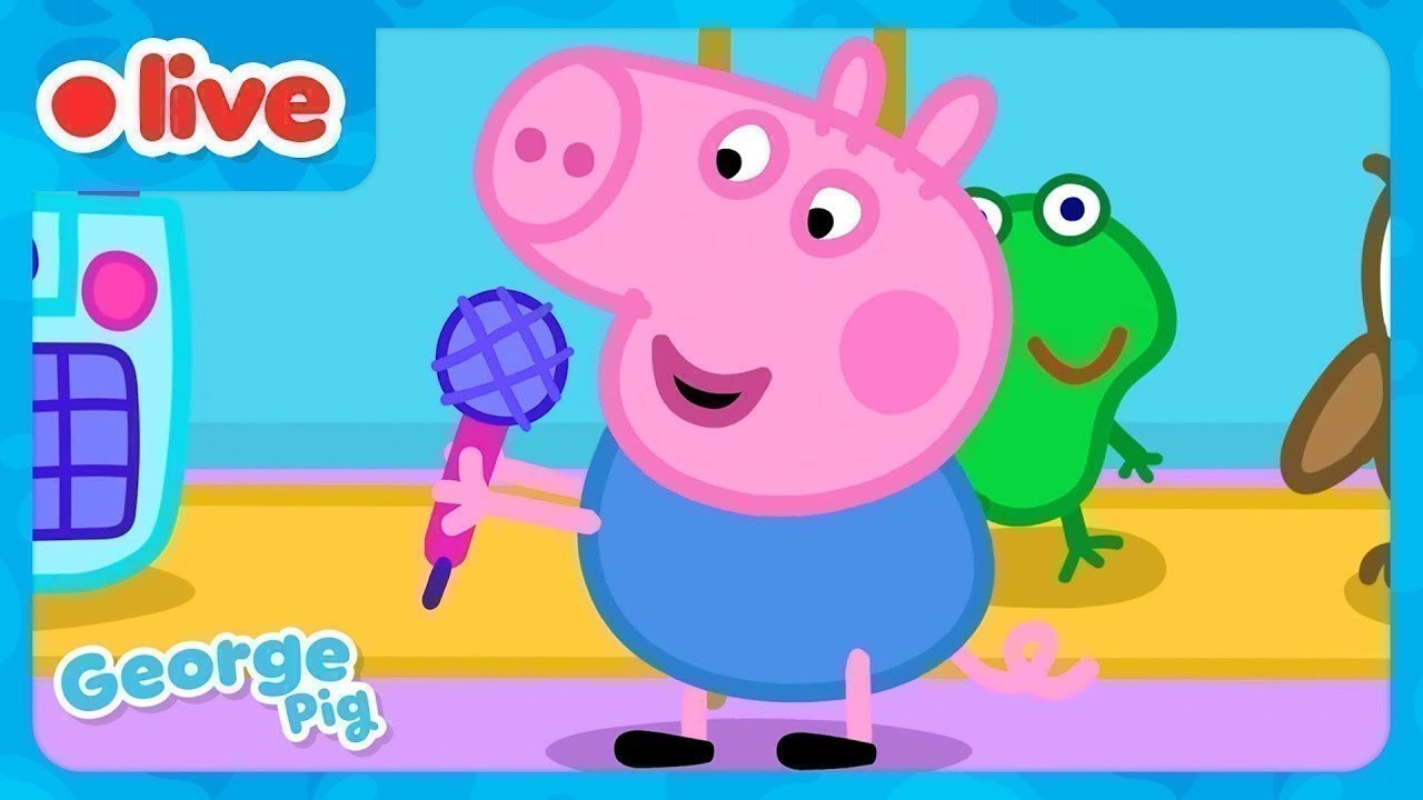 🔴 LIVE! The Very Best Of George Pig 🦖 George Pig's Adventures 🦕 Kids ...