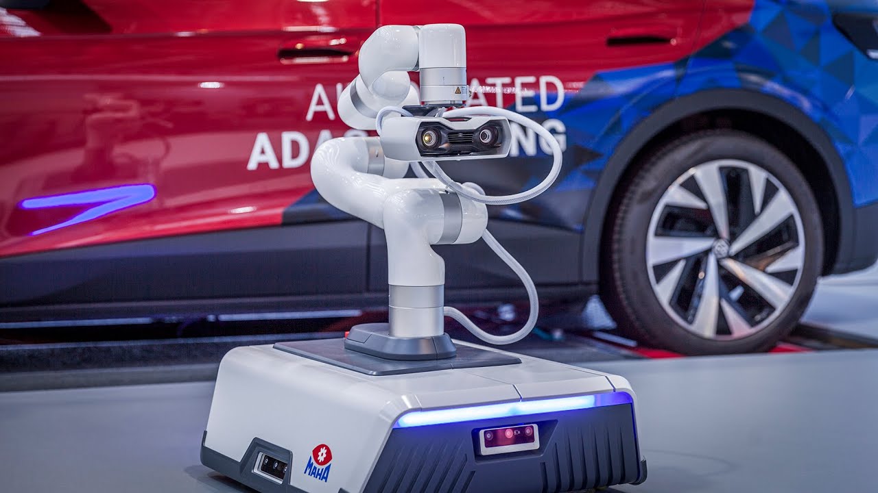 Live from Automechanika: Autonomous Inspection Robot M.A.I.A. in Action ...
