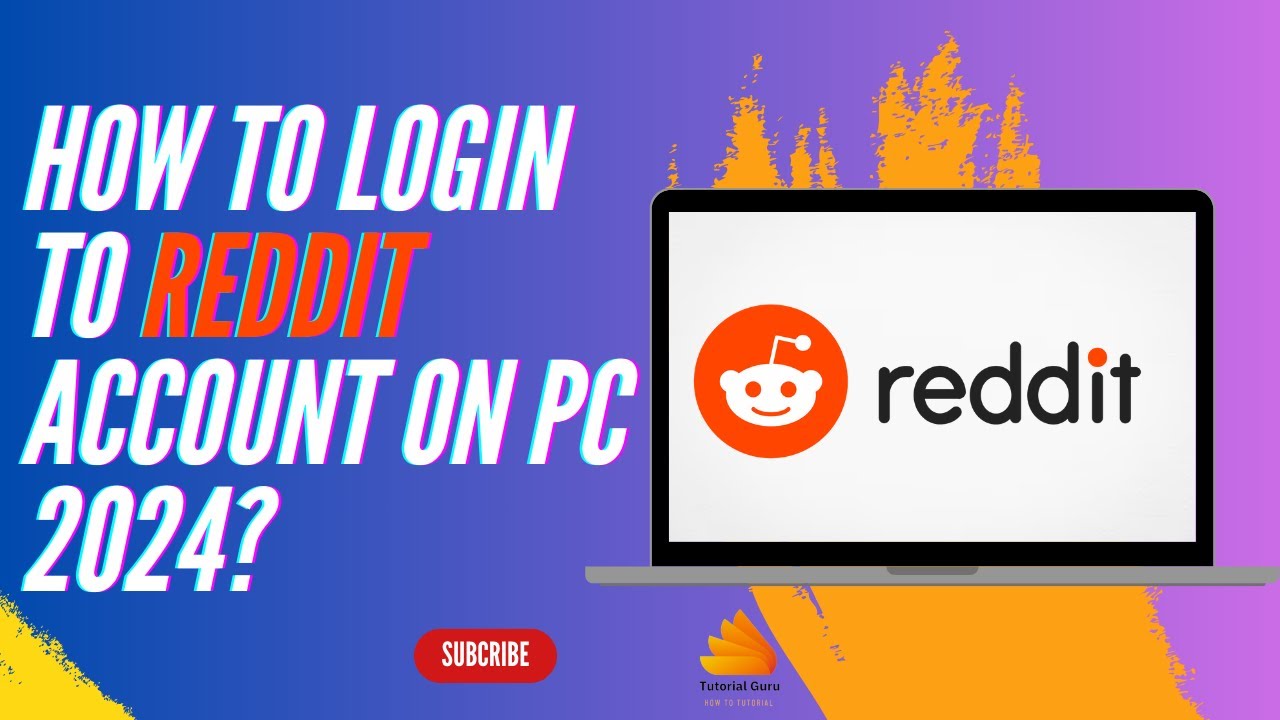 How to Login to Reddit Account on PC 2024? - YouTube