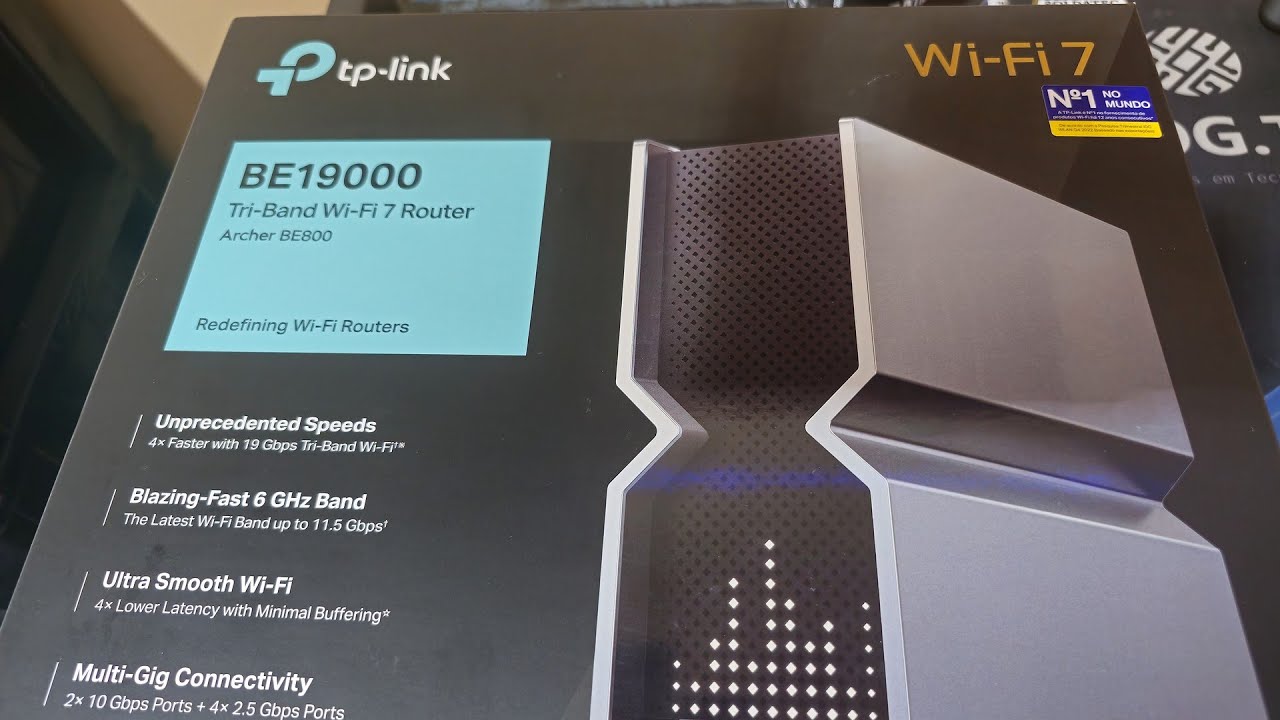 TP-LINK BE19000 BE800 WI-FI 7 SFP/10G/2.5G #tplink #tplinkrouter ...