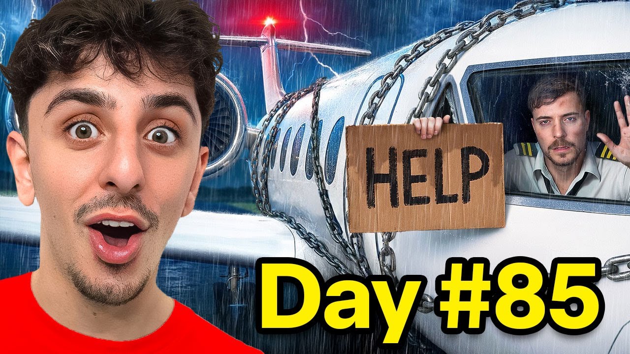 Survive 100 Days Trapped To Win a PRIVATE JET! - YouTube