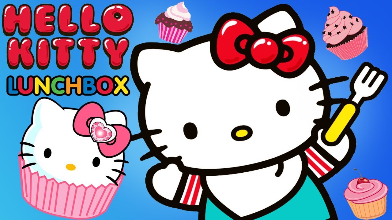Hello Kitty Cooking Games - Bake Decorate, Paint Cupcakes, Candy Food ...