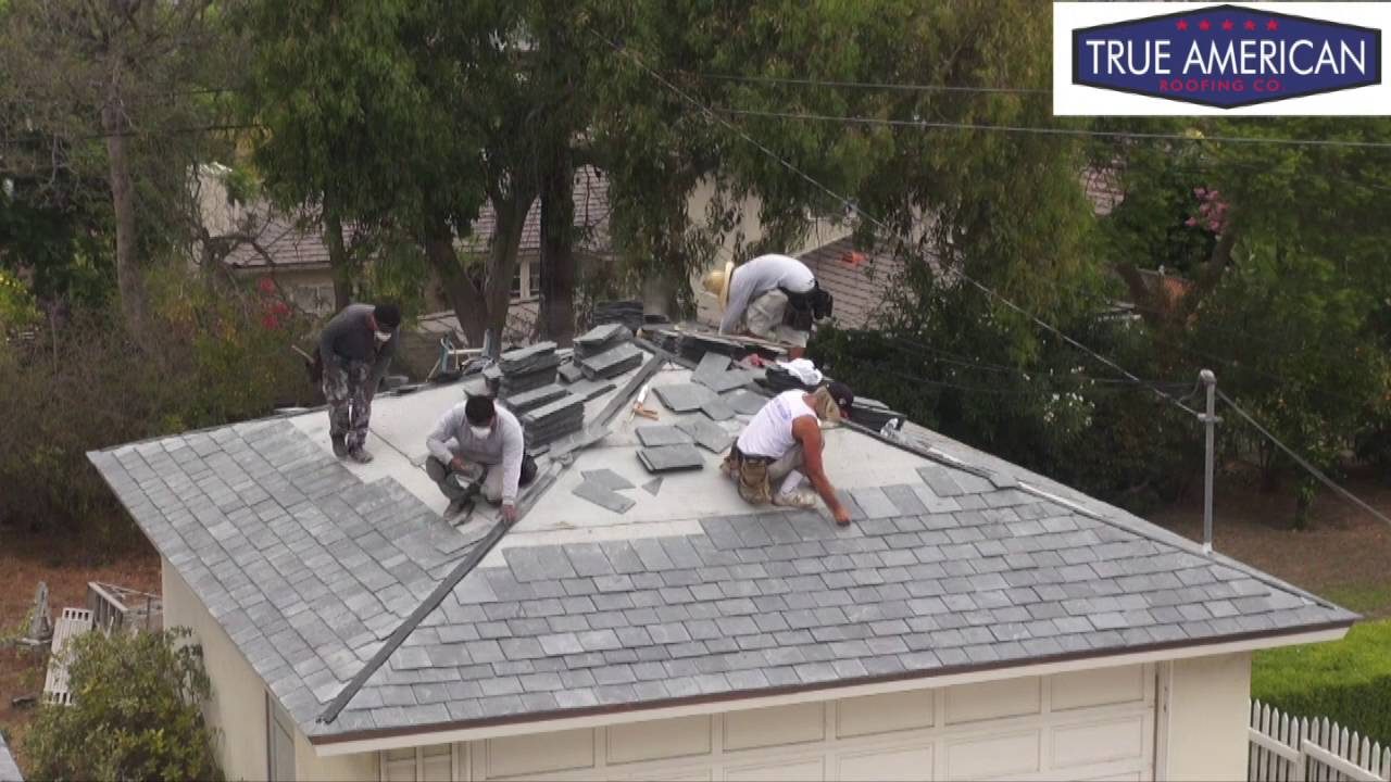 Roofing Tricks & Tips Real Slate Tile Roof Palos Verdes Estates Roofer ...
