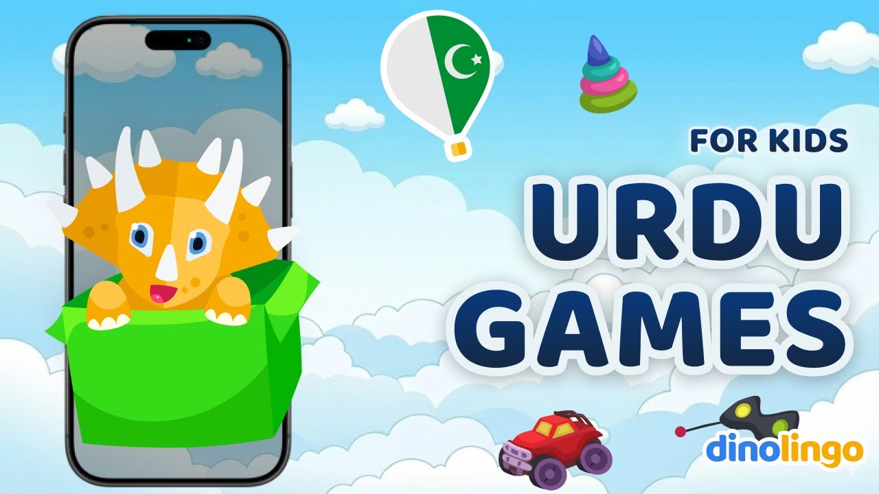 Urdu learning app for children. Online Urdu games for kids by Dinolingo ...