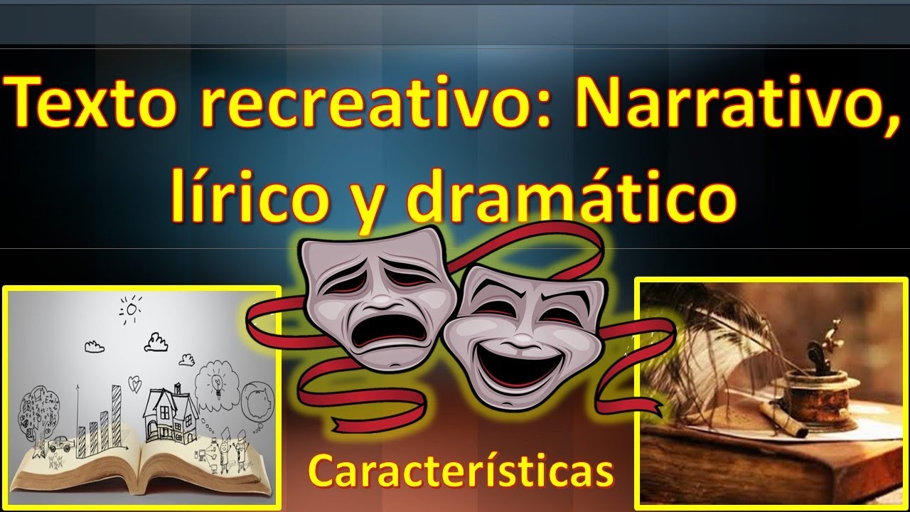 El texto recreativo Literario (Características internas y externas ...