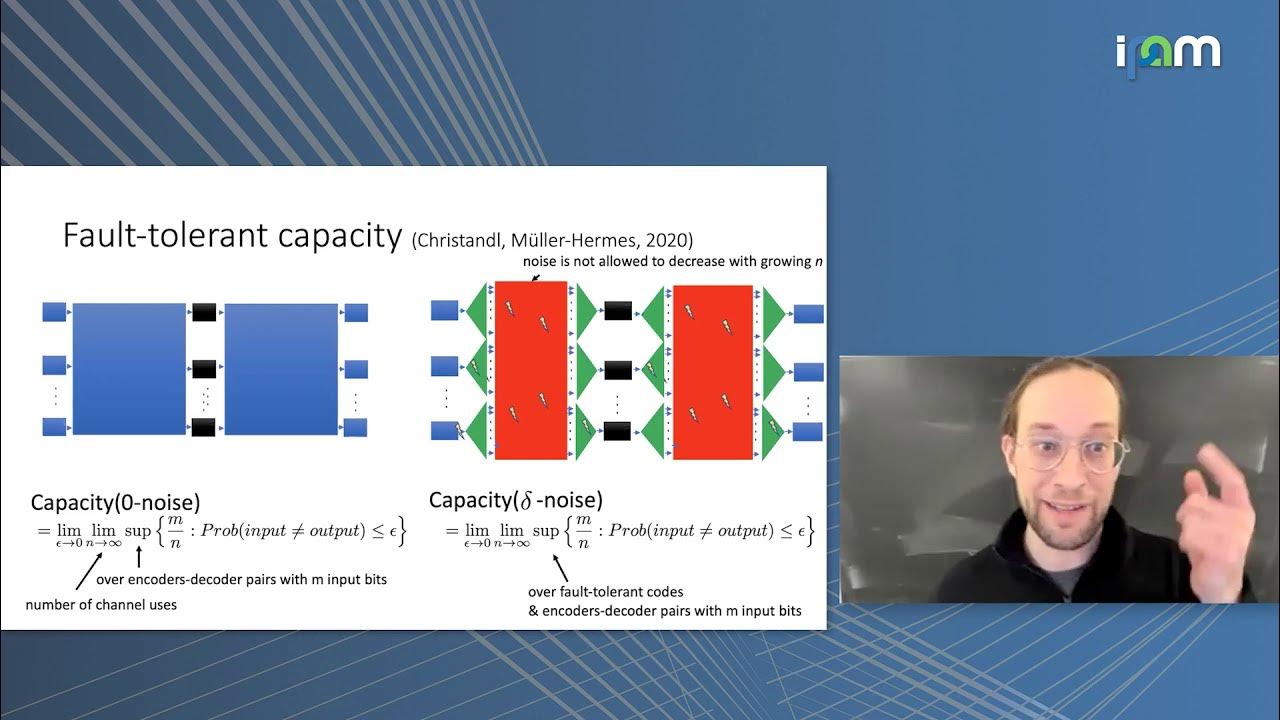 Matthias Christandl: "Fault-tolerant Coding for Quantum Communication" - YouTube