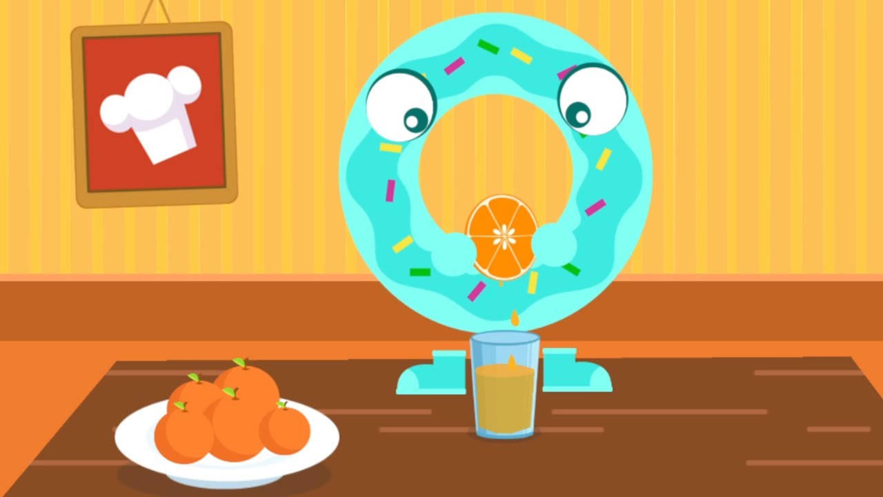 O for ORANGE - Candybots ABC Letters - Candybots Alphabet - Learn ...