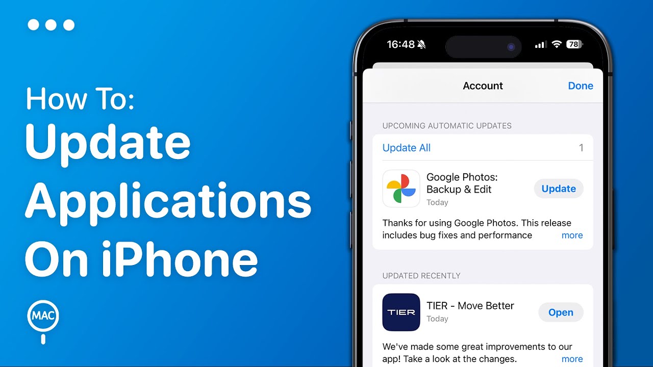 How To Update Apps On iPhone - (Easy Guide) - YouTube