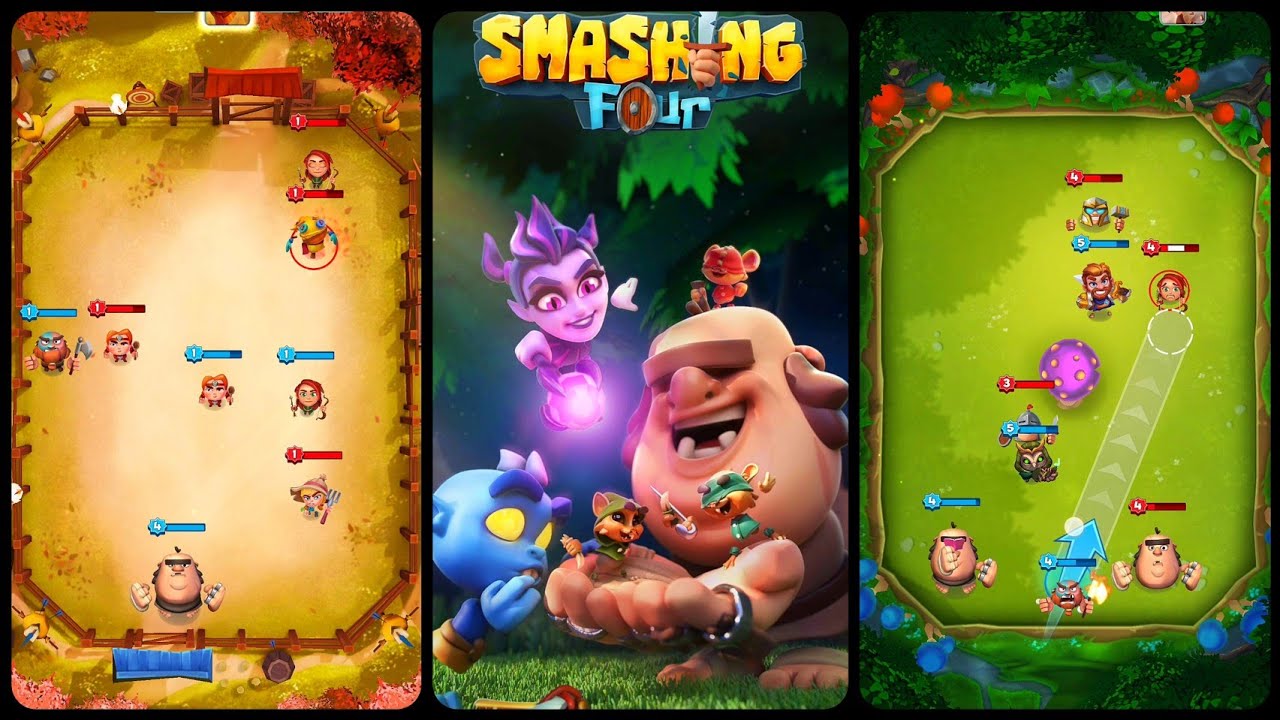 Smashing Four Hero Bump | Fight 1v1 Turn-based Battles Against ...