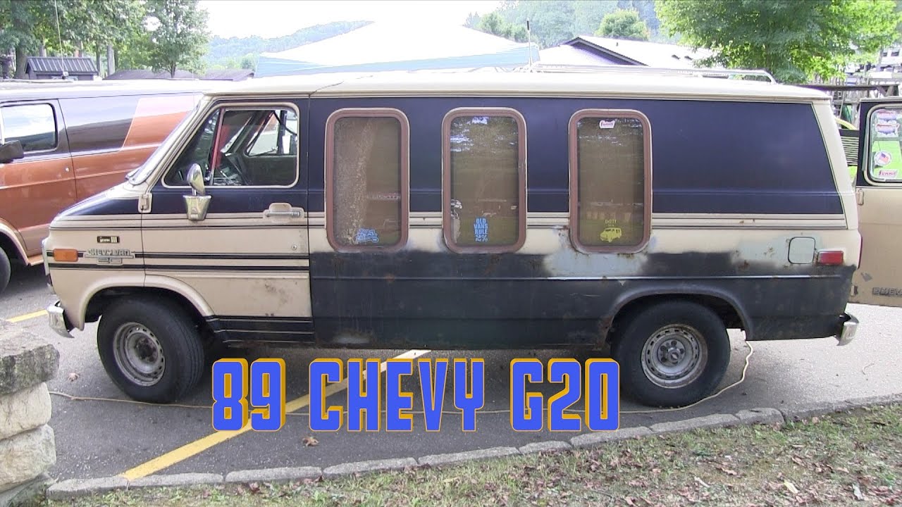 1989 Chevy G20 Van. - YouTube